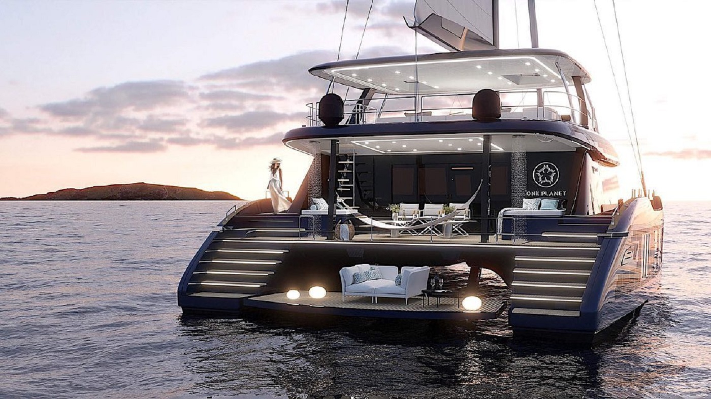 Yacht ONE PLANET, Sunreef Eco 70 | CHARTERWORLD Luxury Superyacht Charters